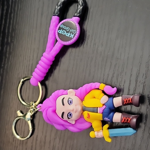 None | Accessories | Kpop Demon Hunters Rumi Inspired Keychain | Poshmark